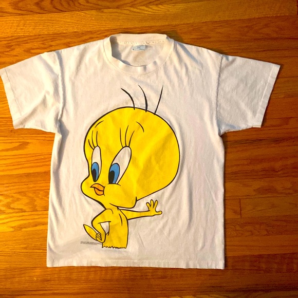 COLLEGE WARE USA Vintage | Tops | Vintage Tweety Bird Tee College Ware ...